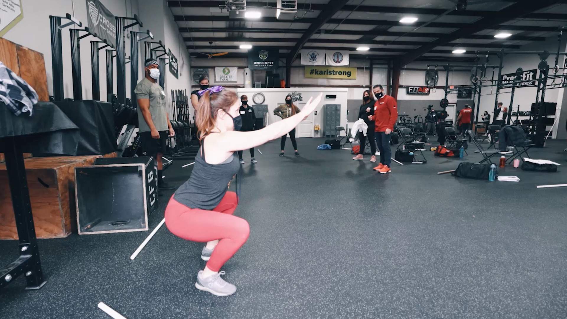 CrossFit | Line of Action in the Air Squat