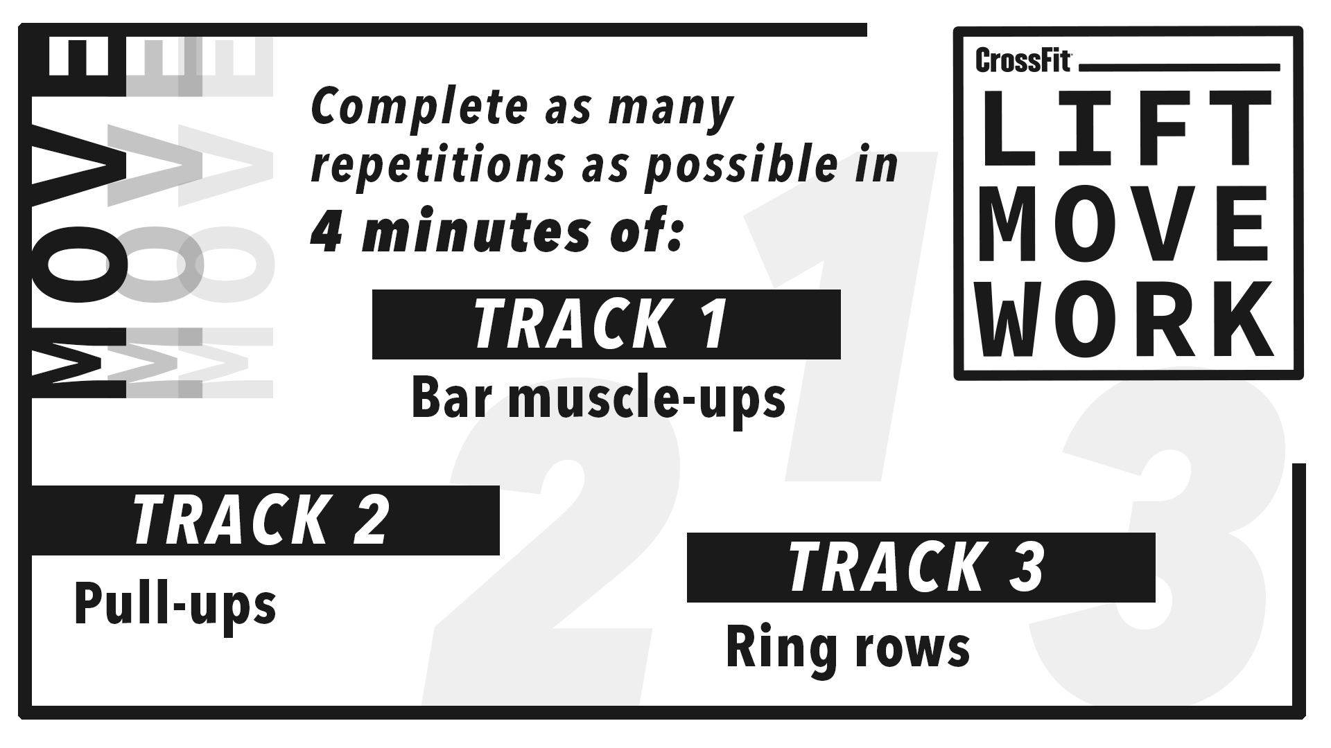 CrossFit | Lift Move Work