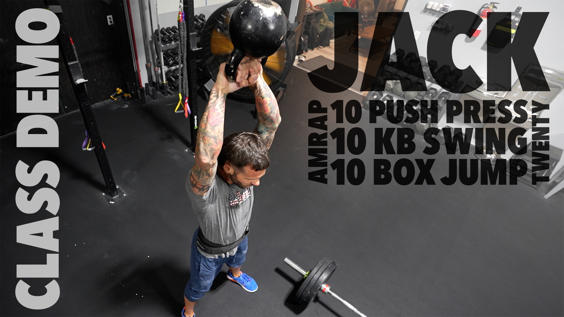 CrossFit Class Demo Jack CrossFit Class Demo Jack