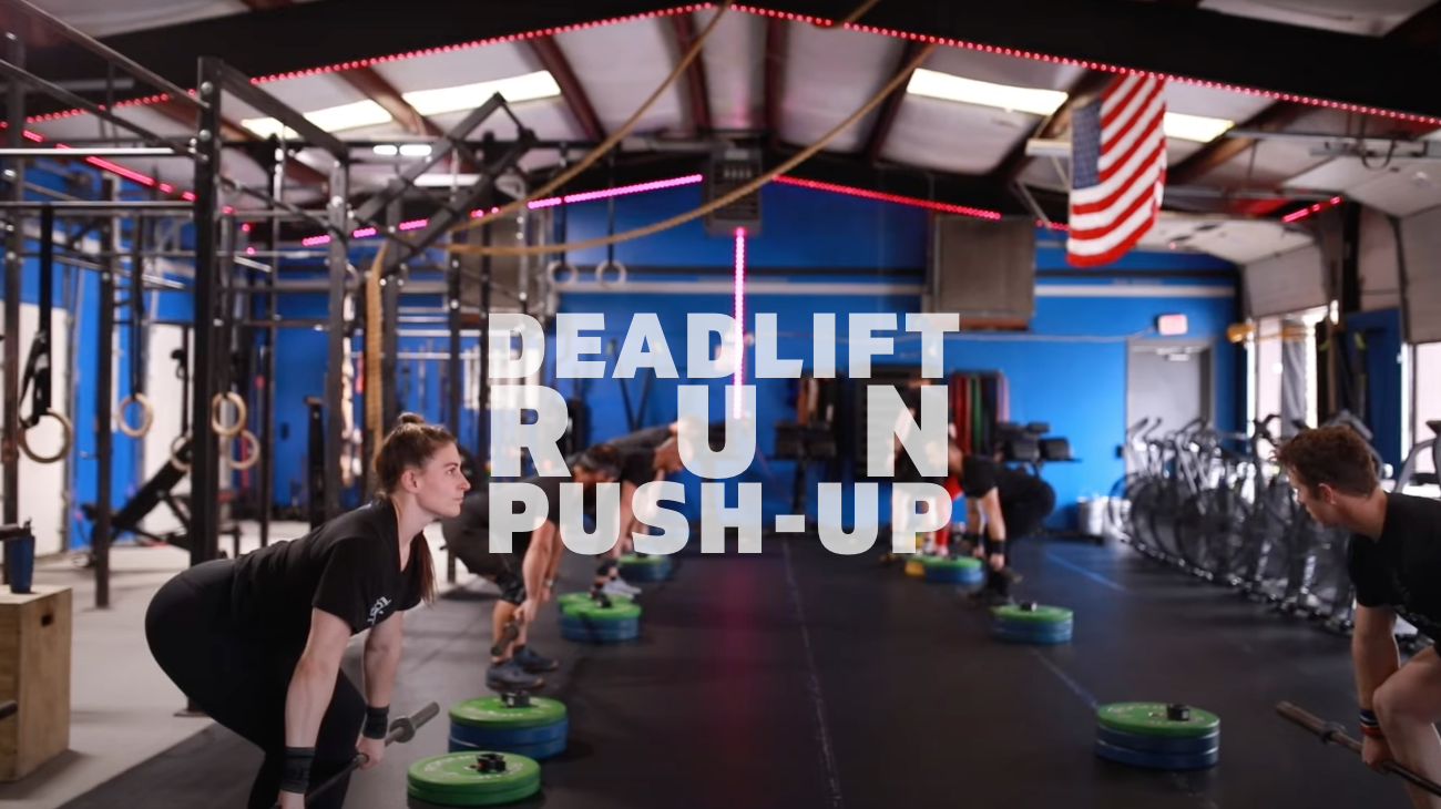 CrossFit | WOD Demo: Deadlift, Run, Push-Up