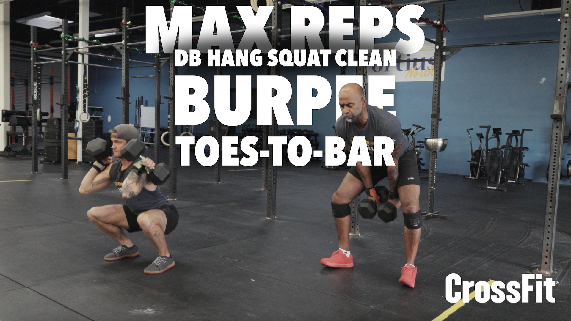 CrossFit | WOD Demo: Hang Cleans, Burpees, Toes-to-Bar