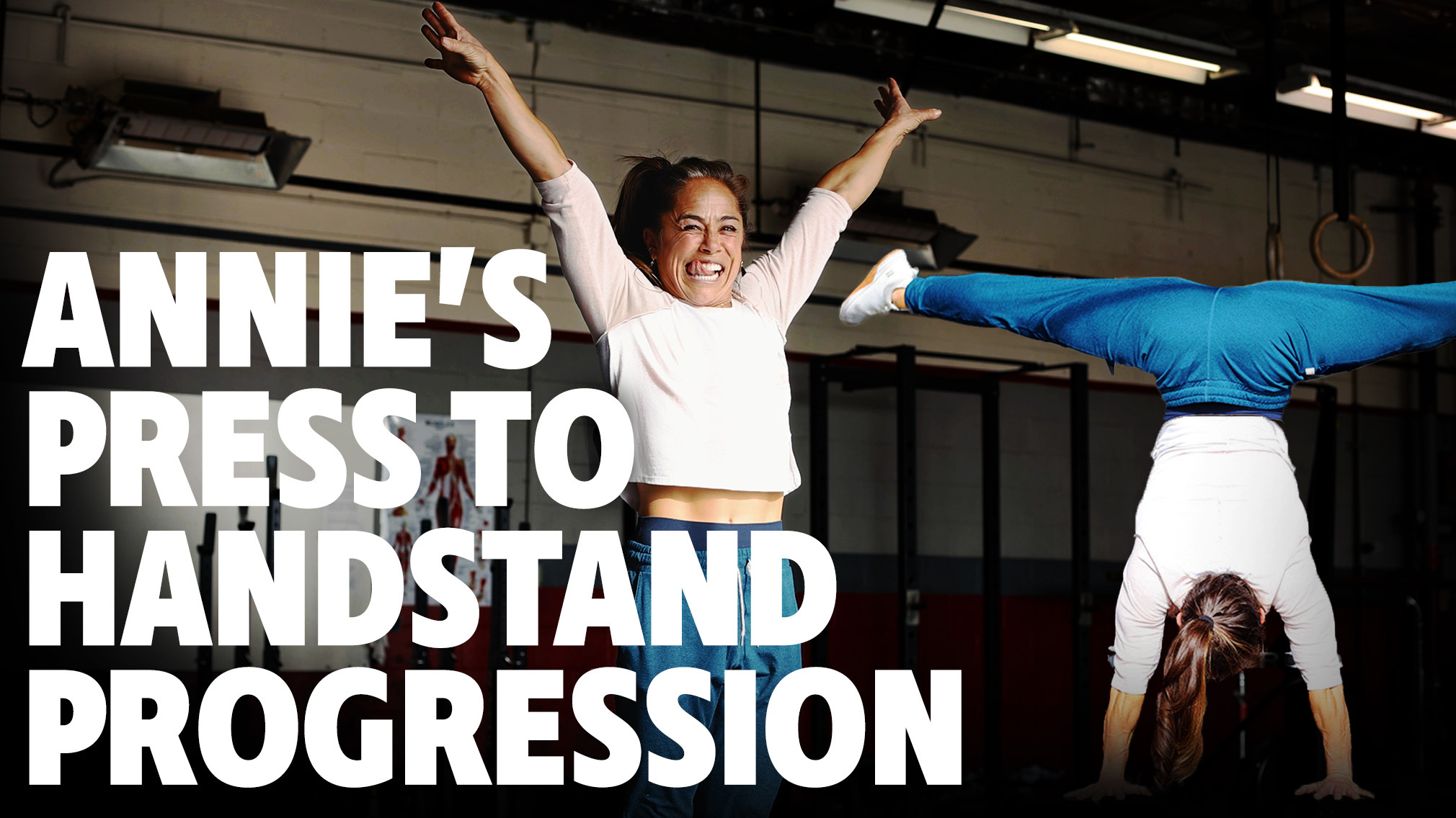 CrossFit | Annie's Press to Handstand Progression
