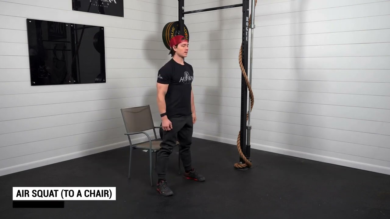 CrossFit | Air Squat to a Target