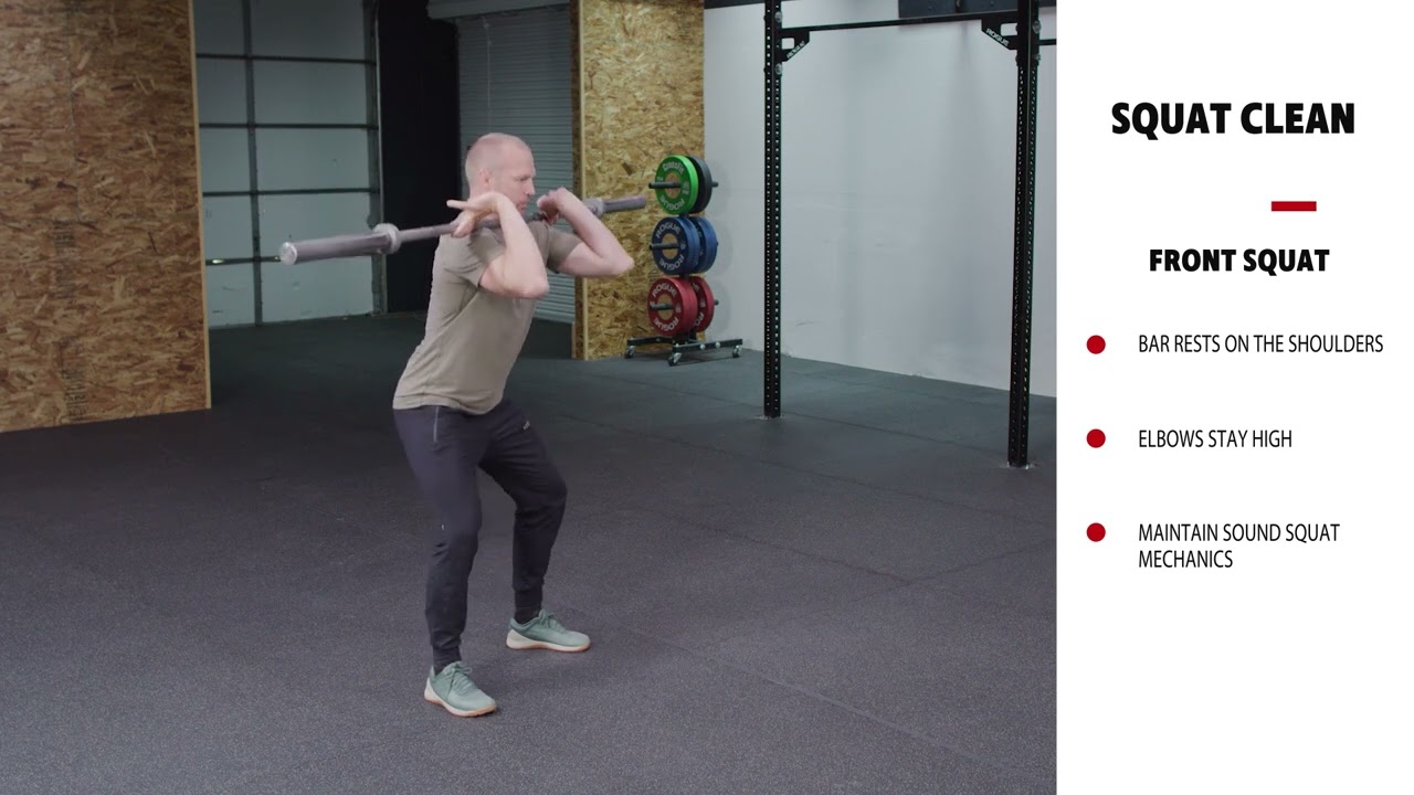 CrossFit | Squat Clean Progression