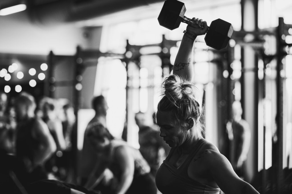 Crossfit Gym Black And White